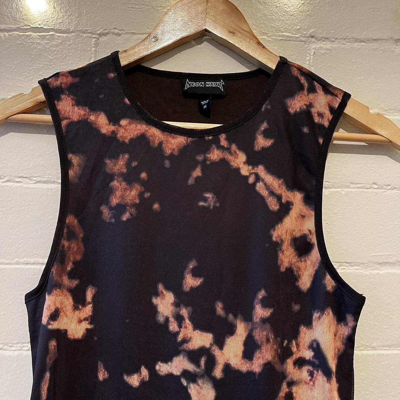 NEON HART MESH TANK TOP 📏 Size M 👗Condition:... - Depop