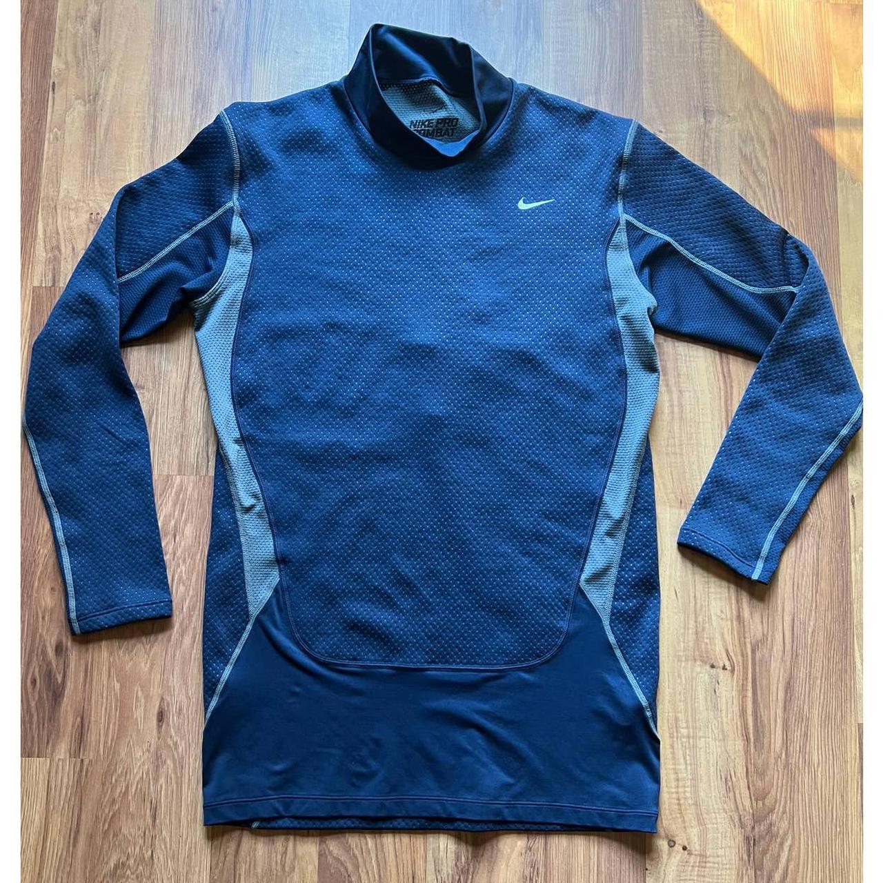 Nike Pro Combat Long Sleeve Compression Shirt... - Depop