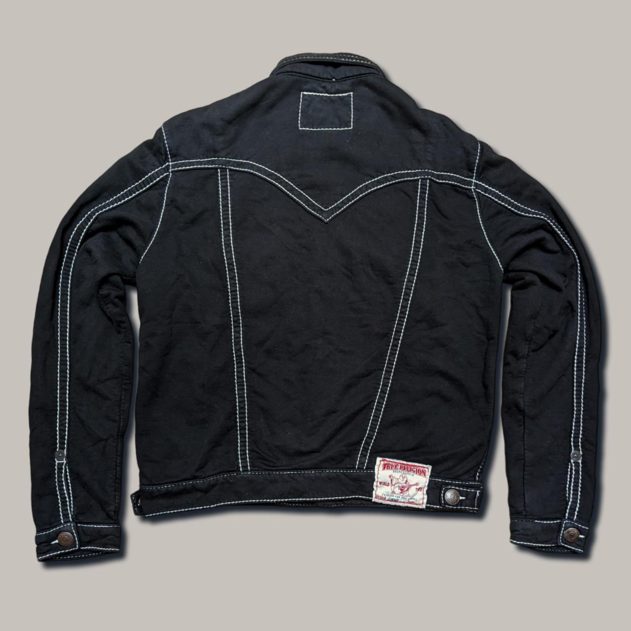 Rare True Religion Black Jimmy Jacket - Chest 22,... - Depop