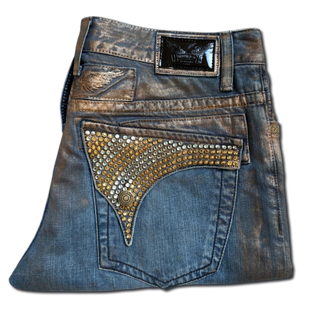 Robin's Jean Constellation Jeans Studded 34 x 34 -... | Depop