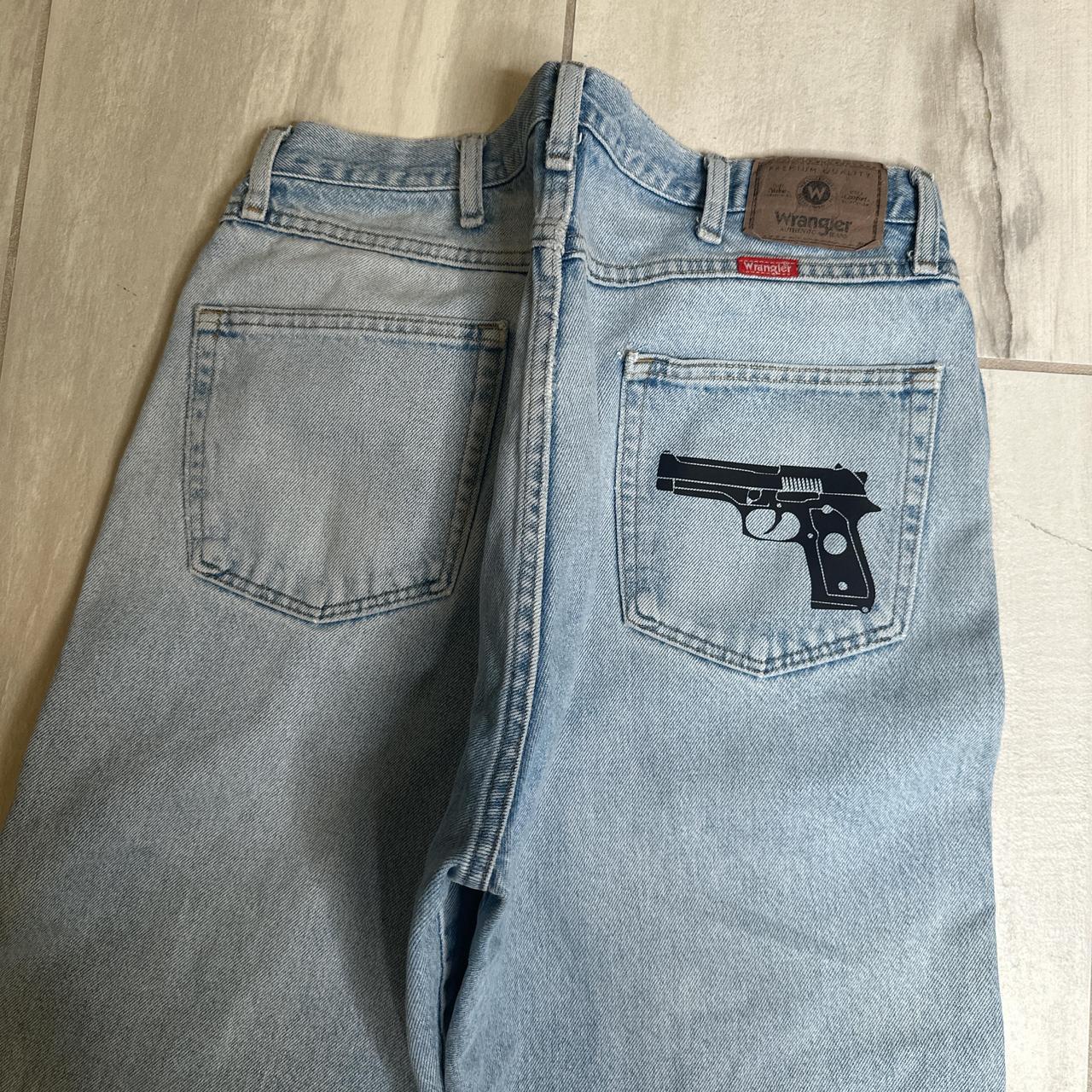Gun baggy skater jeans Size 38/30 Leg opening 8.75... - Depop