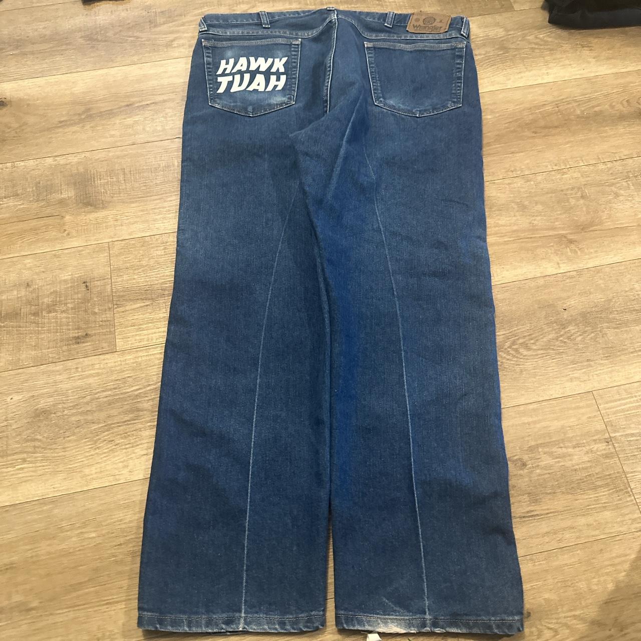 Super fire Hawk Tuah skater jeans Size 40/29 Leg... - Depop