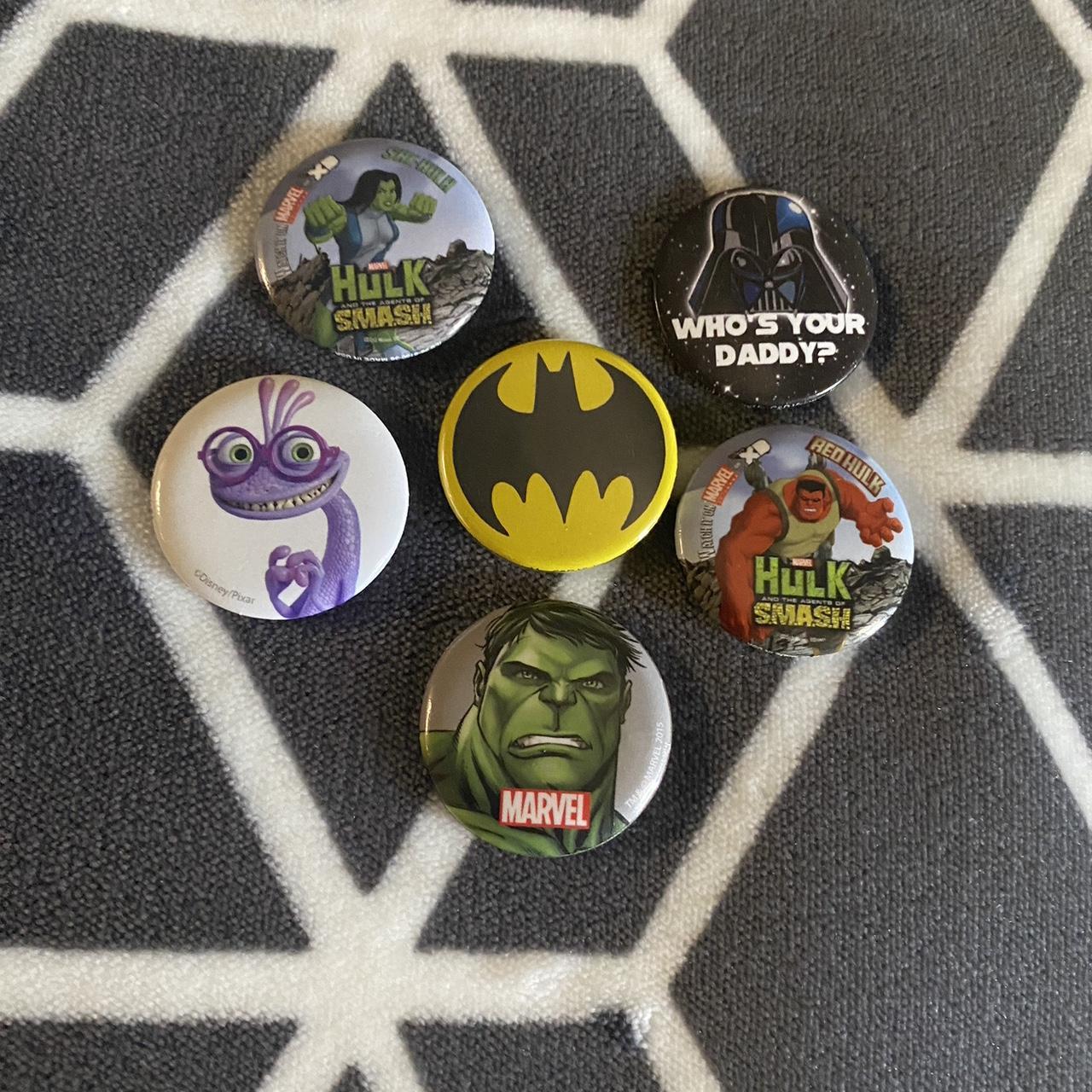 She-Hulk Pin (Marvel) Darth Vader Pin (Star... - Depop