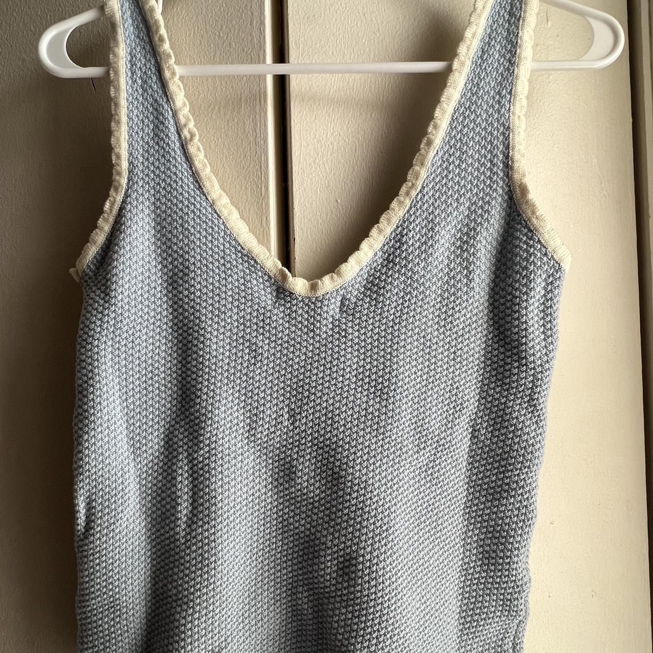 Djerf Avenue Amorini blue cami Never worn before... - Depop