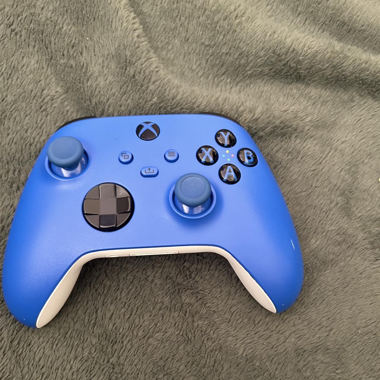 blue xbox controller PAYPAL IS SUSPENDED DUE TO... - Depop