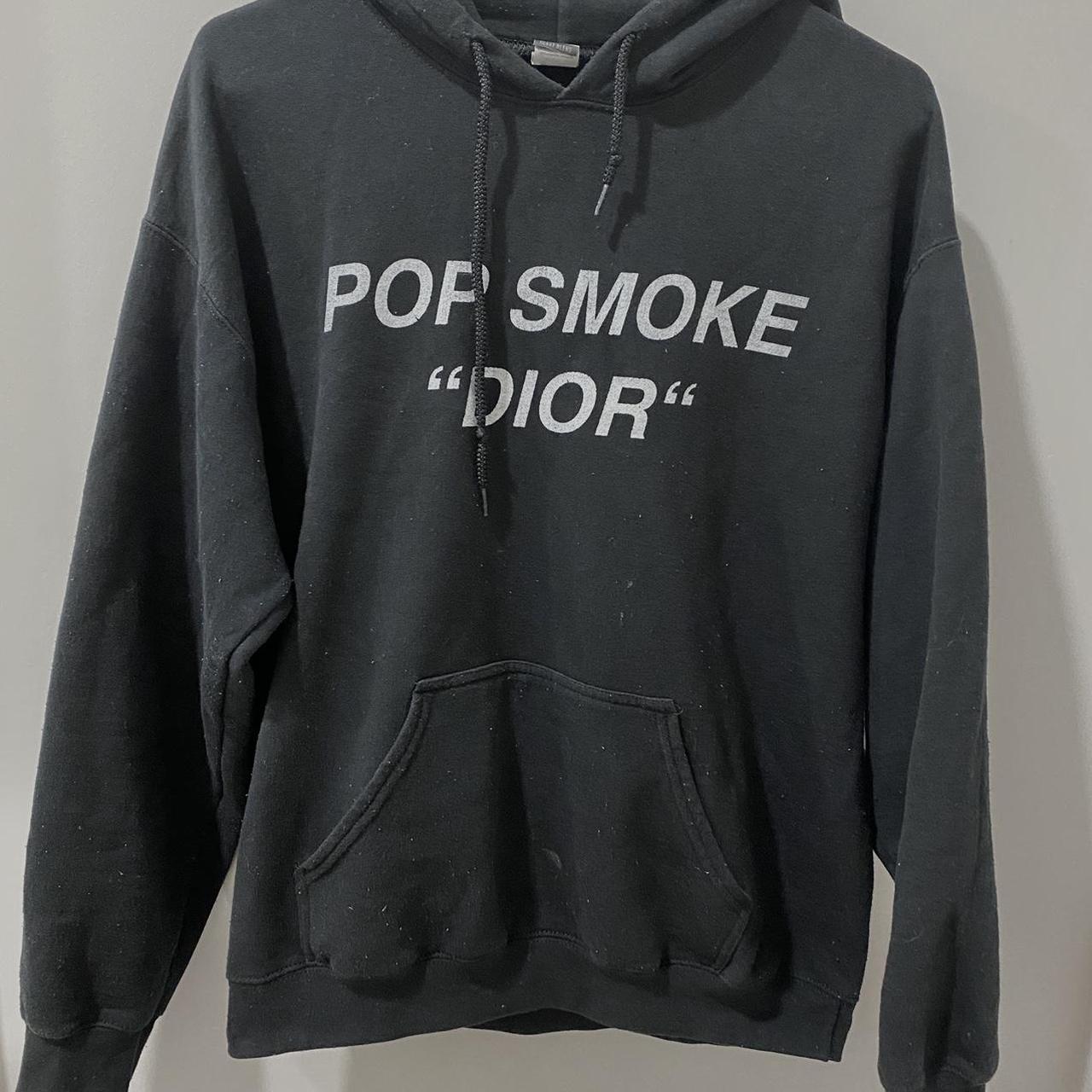 Pop Smoke “Dior” Hoodie #Hoodie #Popsmoke... - Depop