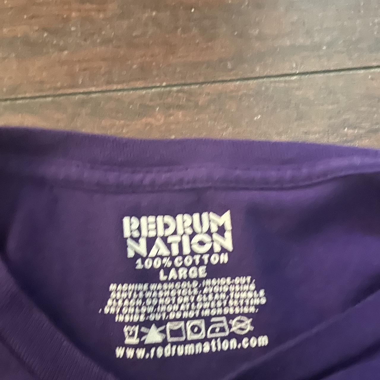 Large “Redrum Nation” tee - Depop