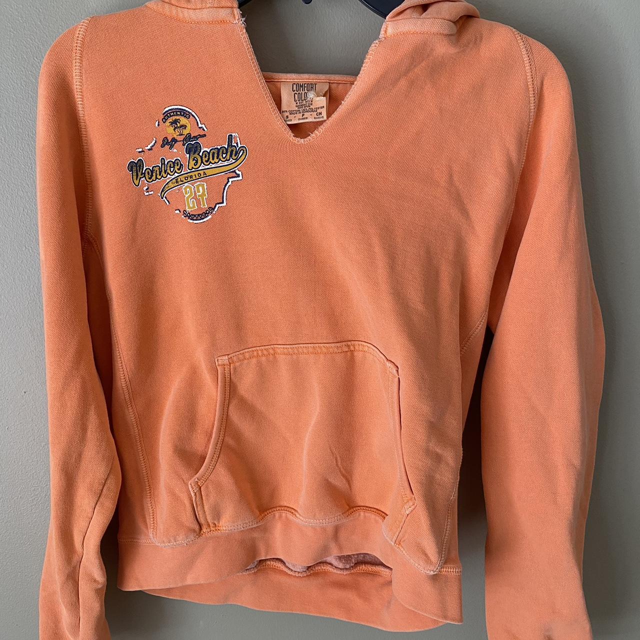 Thick cozy Venice beach sweatshirt Orange color... - Depop