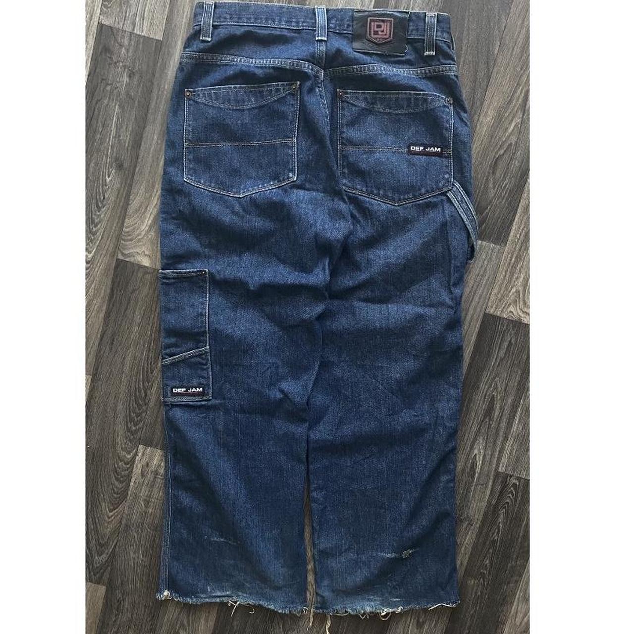 Jnco type cargo carpenter def jam denim... - Depop