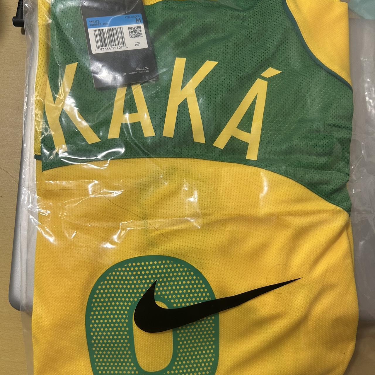 Brazil Soccer Jersey Vintage Kaka 2005 Brazil jersey... - Depop