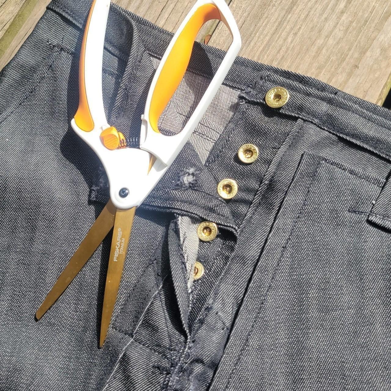 HANDMADE SELVEDGE BAGGY DENIM MESSAGE ME IF YOU'RE... - Depop