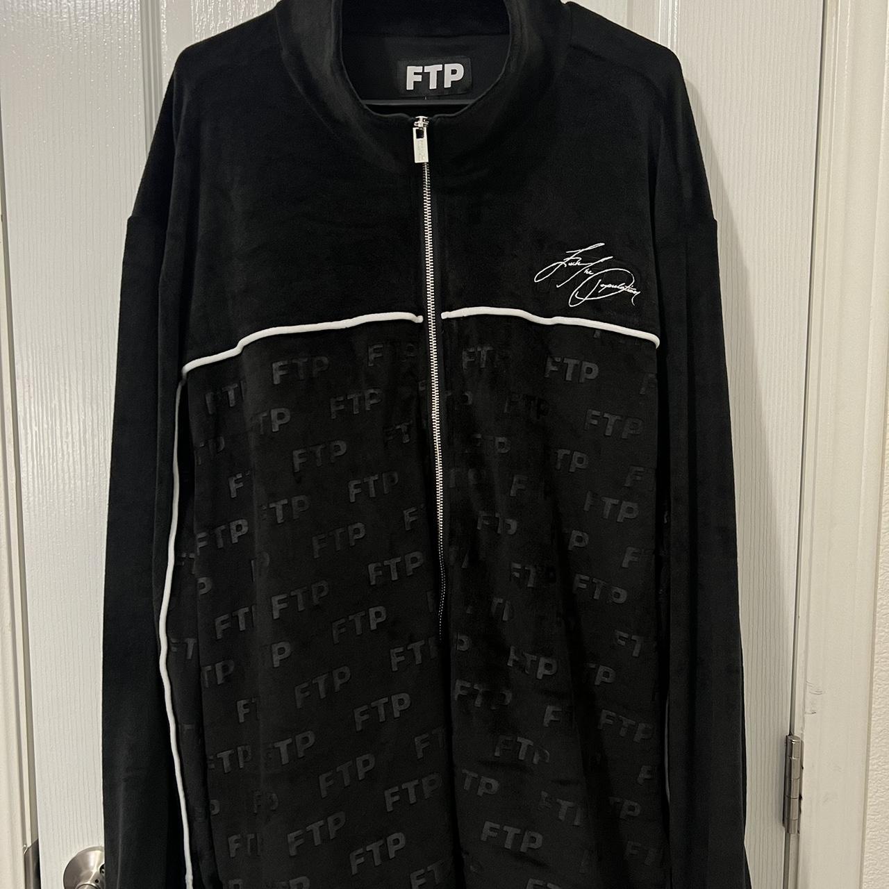 ftp velour track jacket never worn no tags size xxl... - Depop
