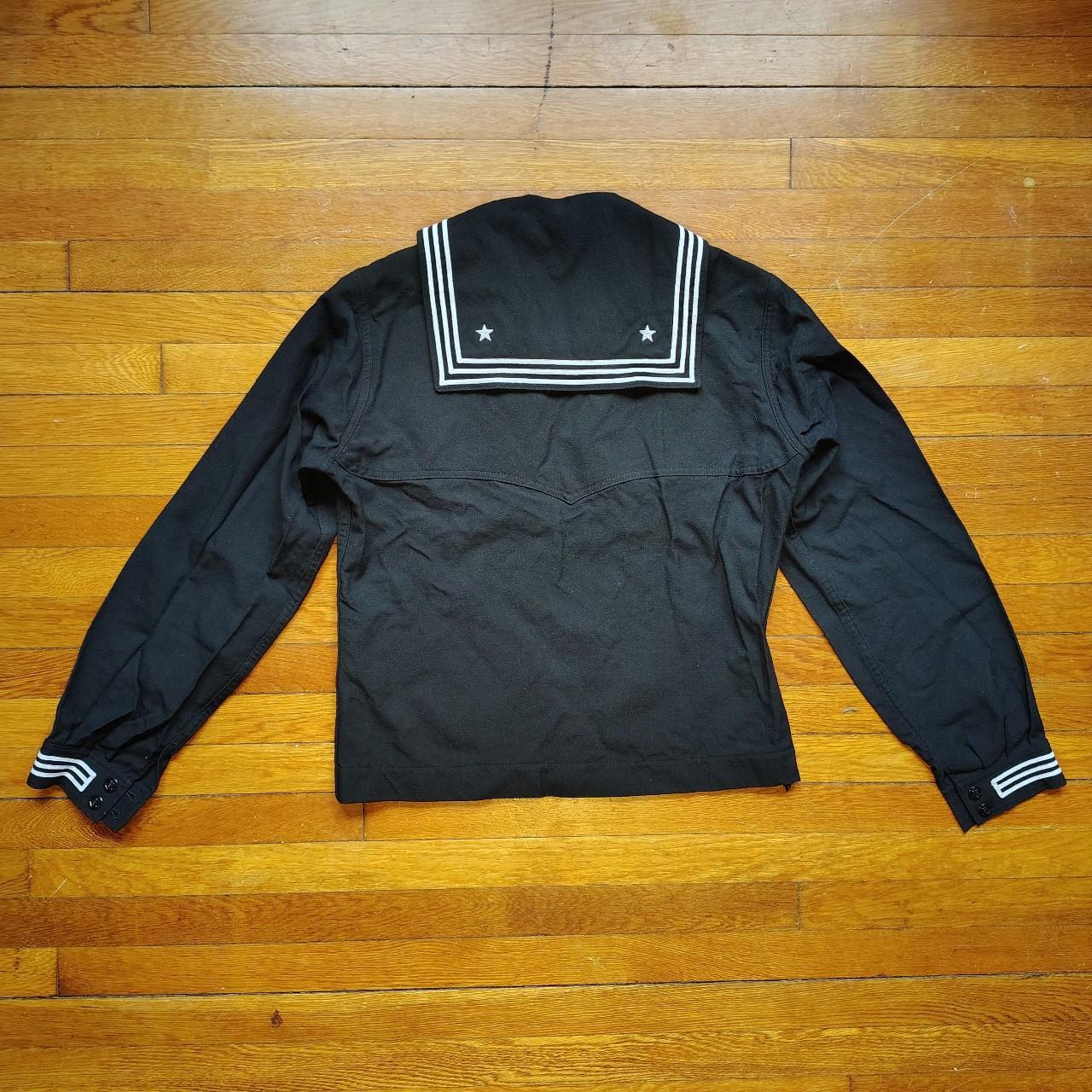 Vintage US Navy Cracker Jack Style Uniform Top Naval... | Depop