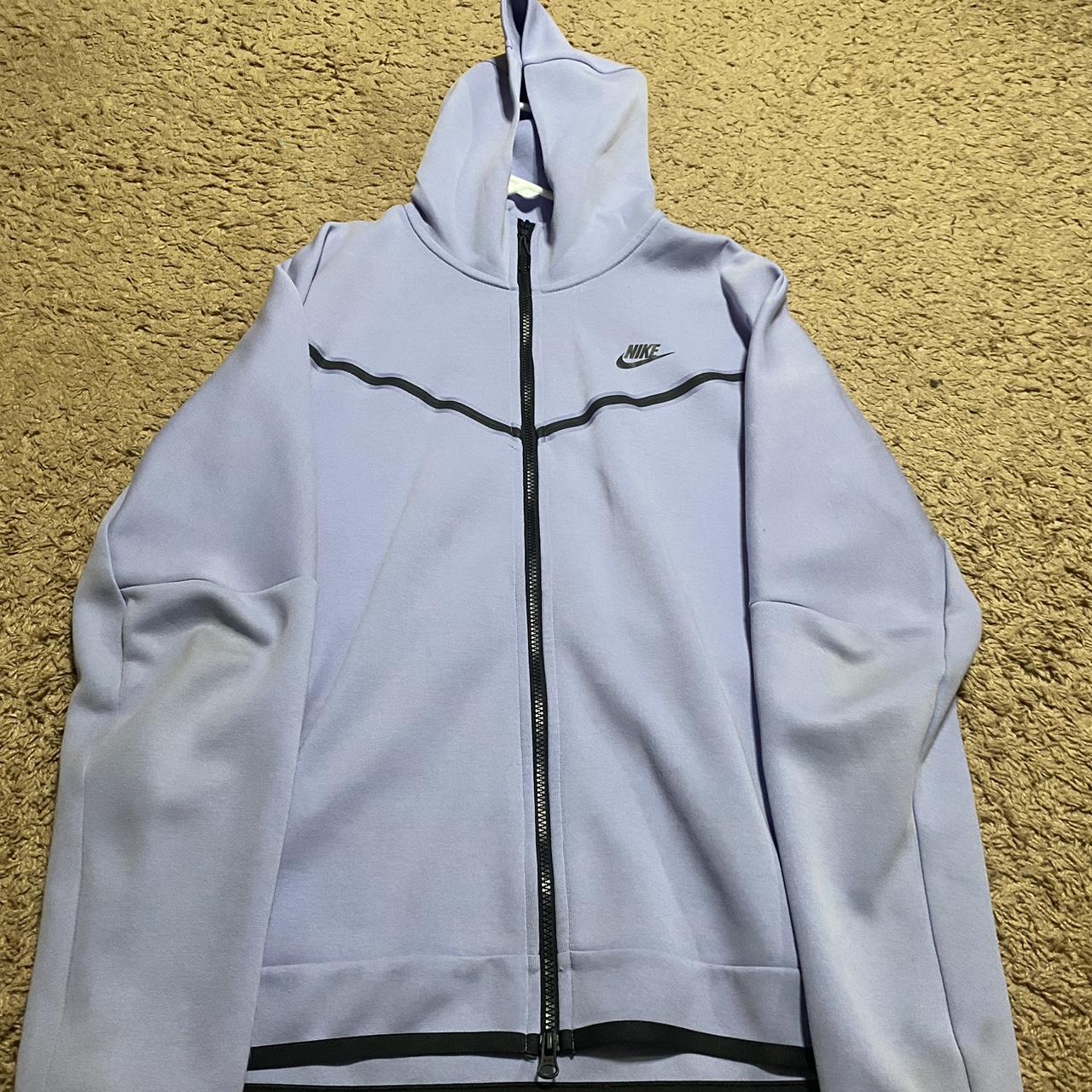 Lavender Purple nike tech fleece - Depop
