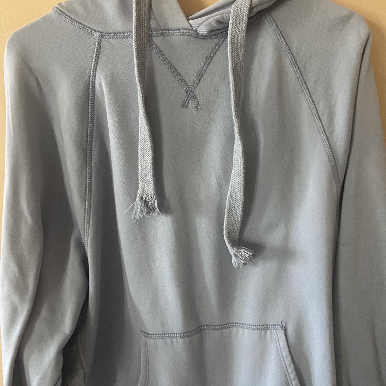 Light blue American Eagle sweatshirt Has side... - Depop