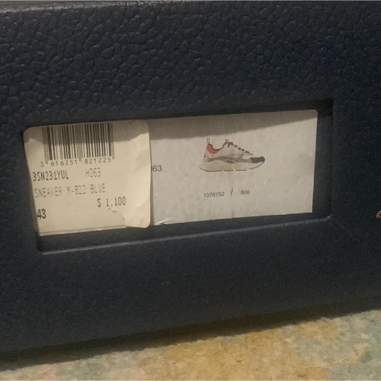 Christian Dior B22 Orange + White - Depop