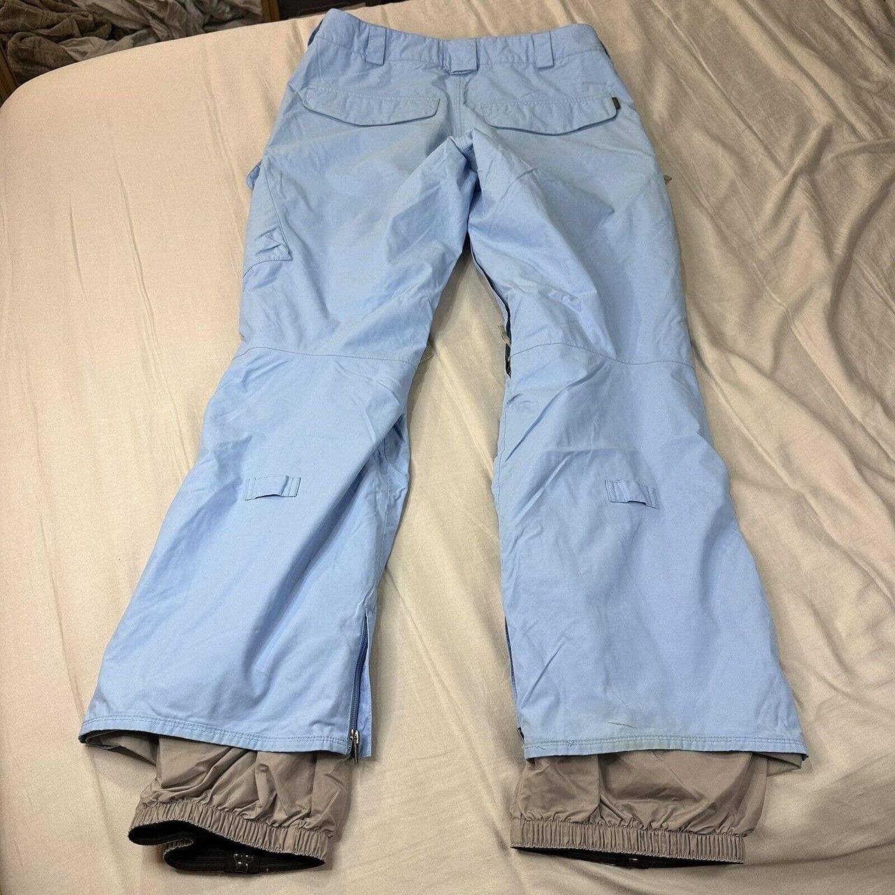 Burton Dryride Pants Womens Size L Snow Blue... - Depop