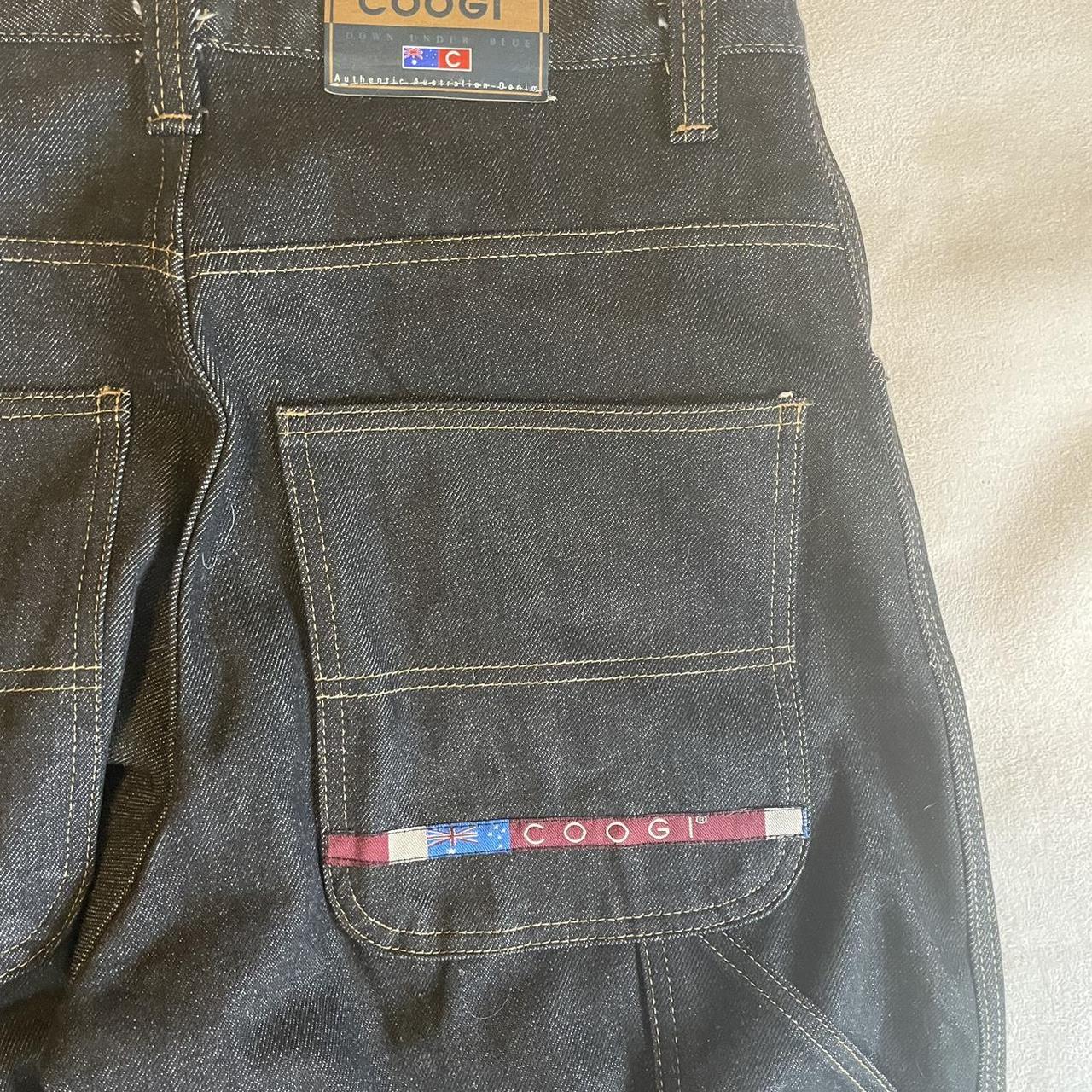 COOGI JEANS coogi jeans fit 34x30 error sewed down... - Depop