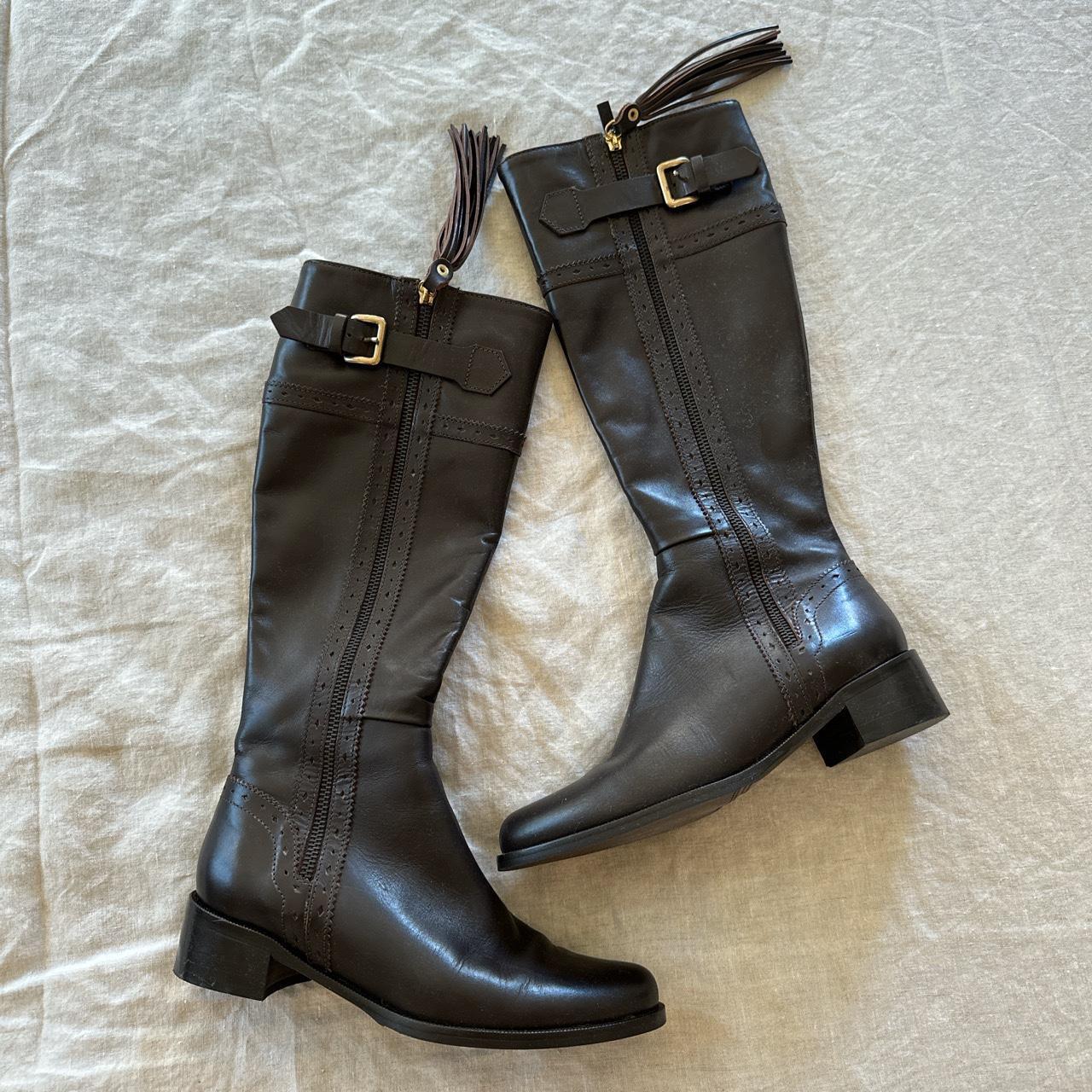 LK Bennett riding boots size 36.5 new - Depop