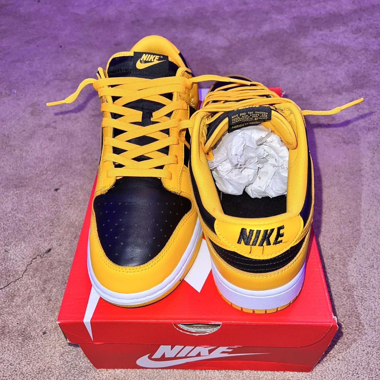 Authentic golden rod Nike dunk low , size men 13,... - Depop