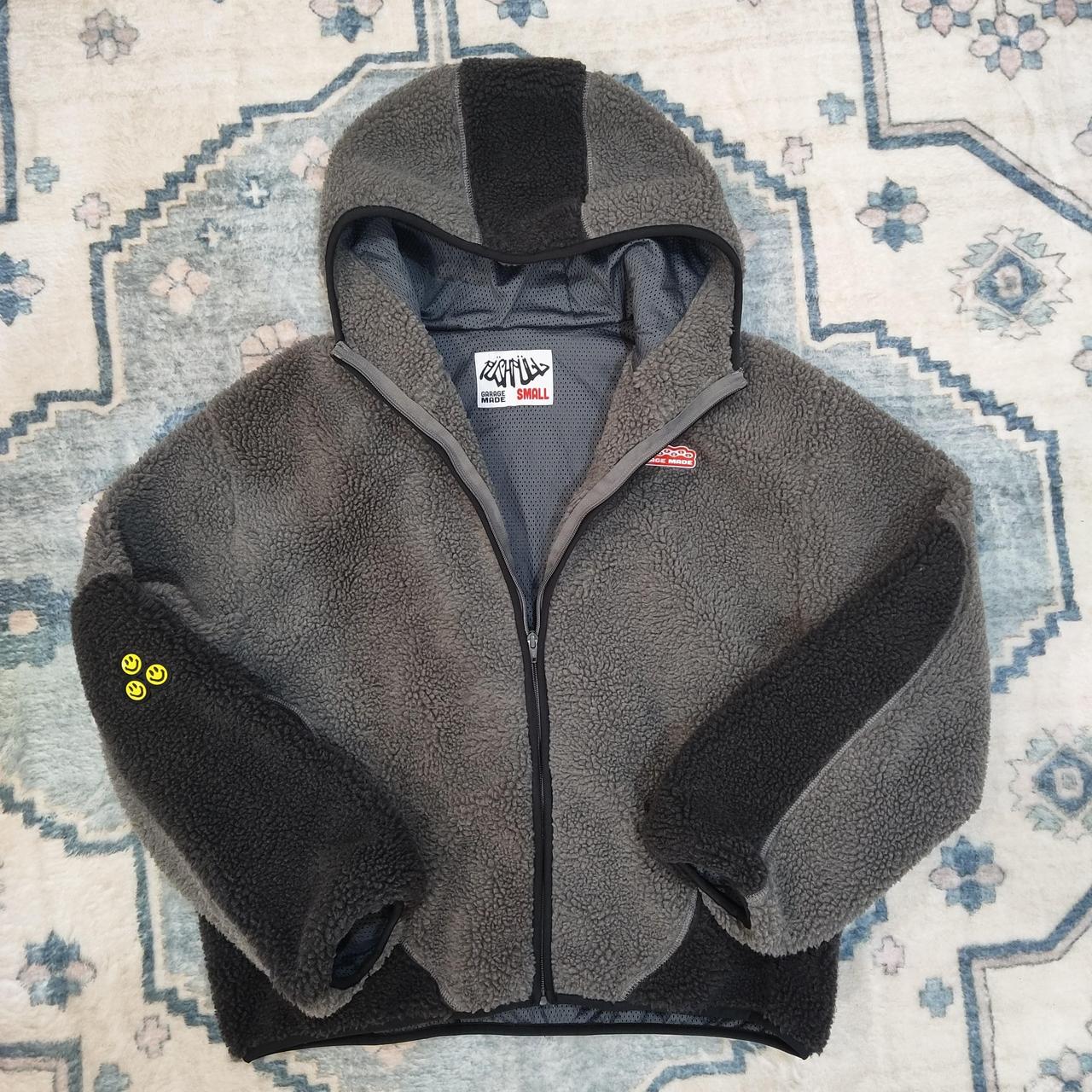 Push Pull warmer than a sheep's fleece hoodie jacket... - Depop