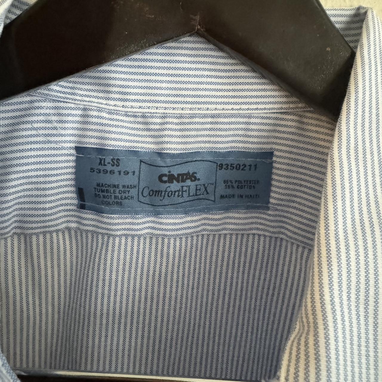 Gulfstream work shirt with patches. In great shape,... - Depop