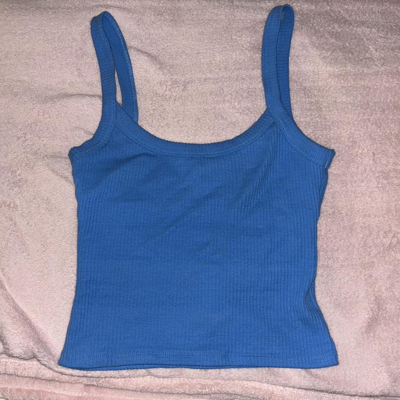 SUPRE - RIRI TANK BLUE size s 💖 - Depop