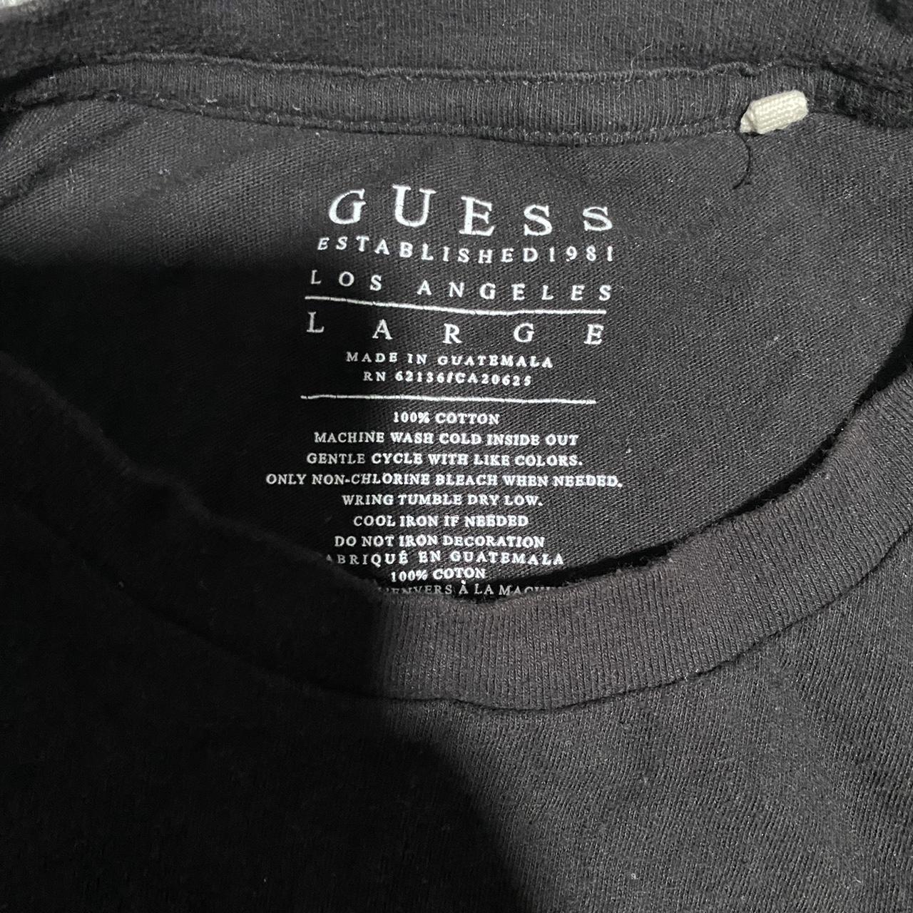 - Guess Los Angeles Mount Fuji Tokyo, Japan Black... - Depop