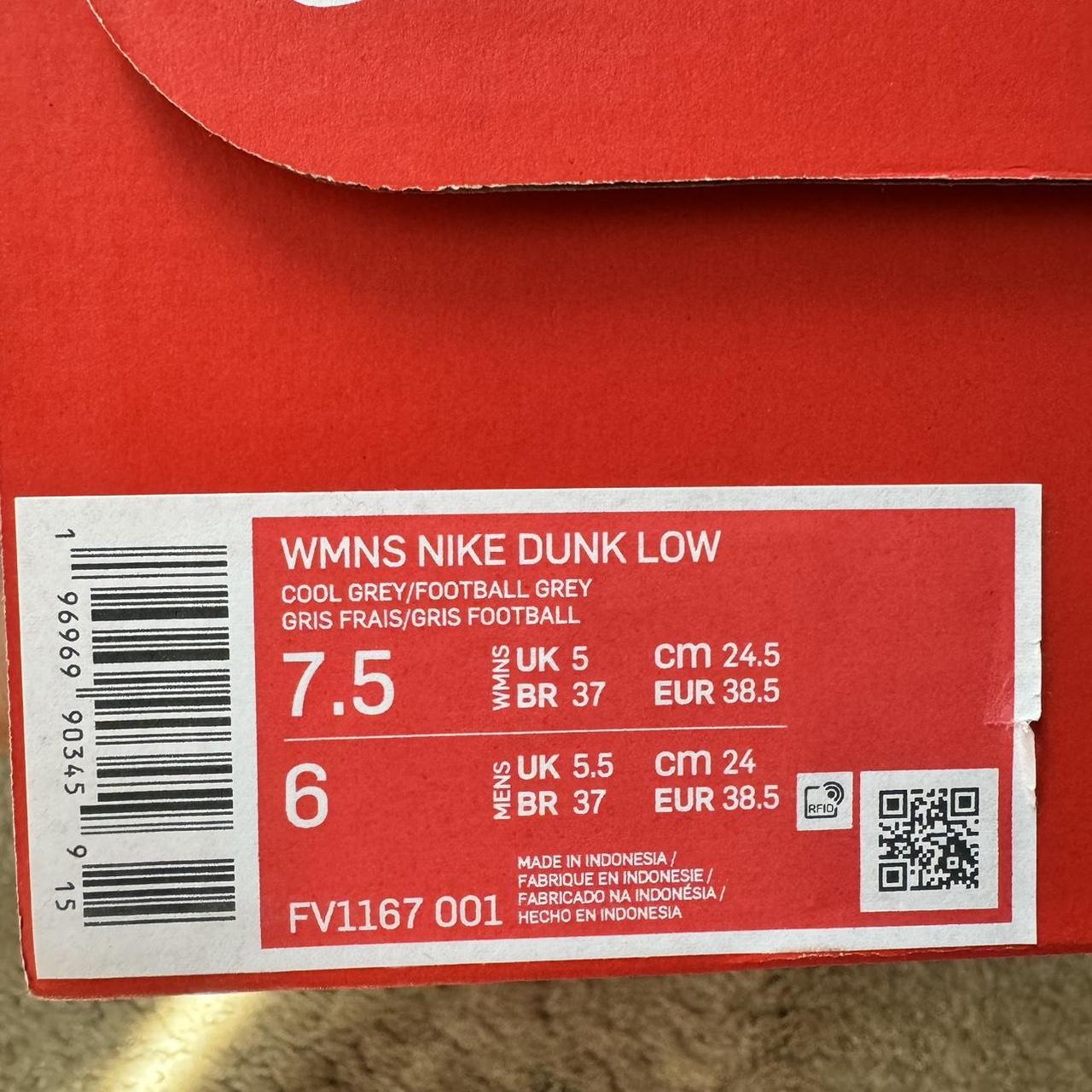 nike marble “cool grey/football grey” dunks slight... - Depop