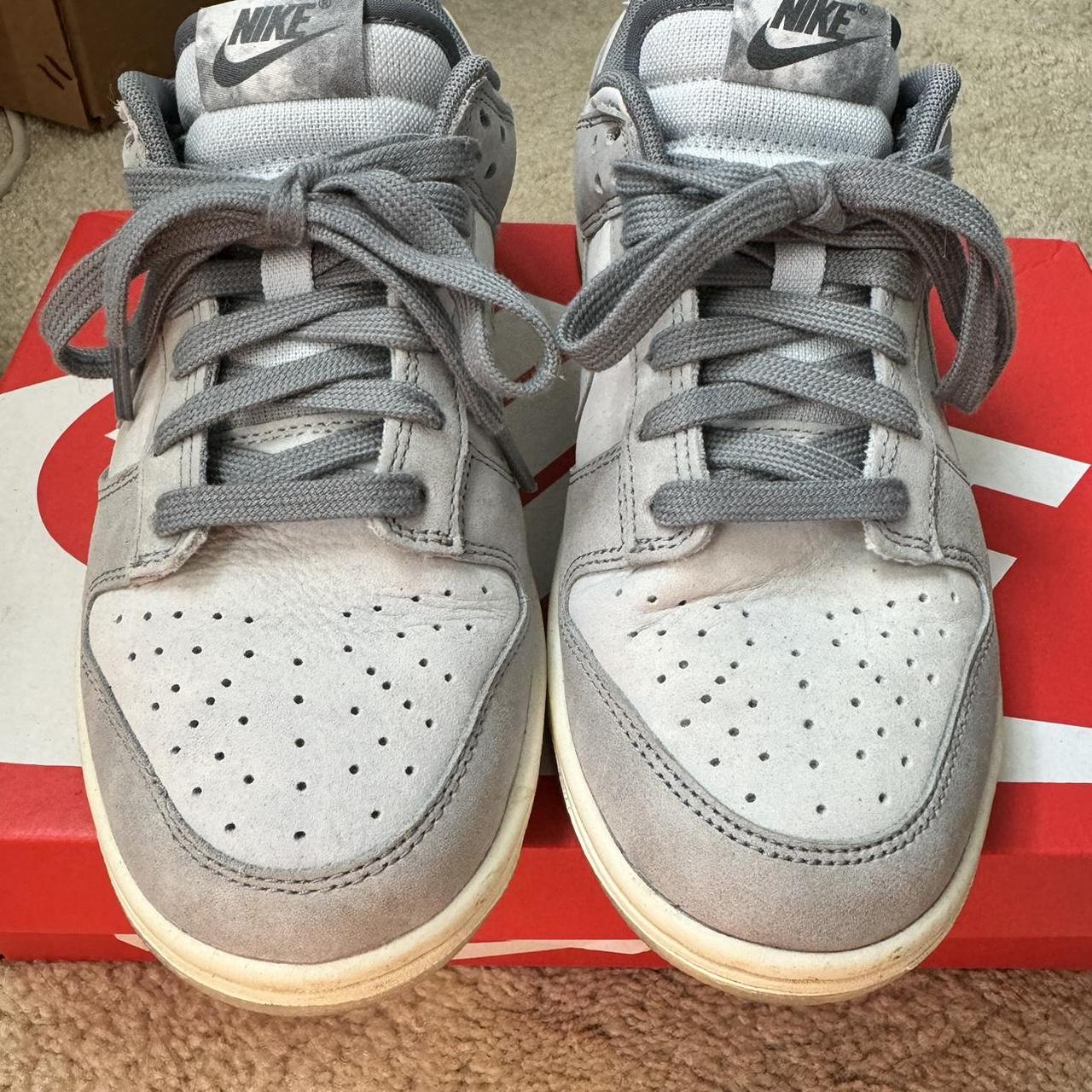nike marble “cool grey/football grey” dunks slight... - Depop