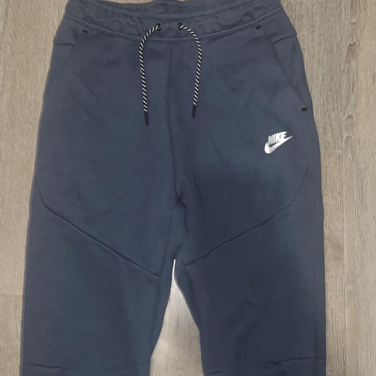 Thunder Blue/Obsidian , Nike Tech Fleece Full... - Depop