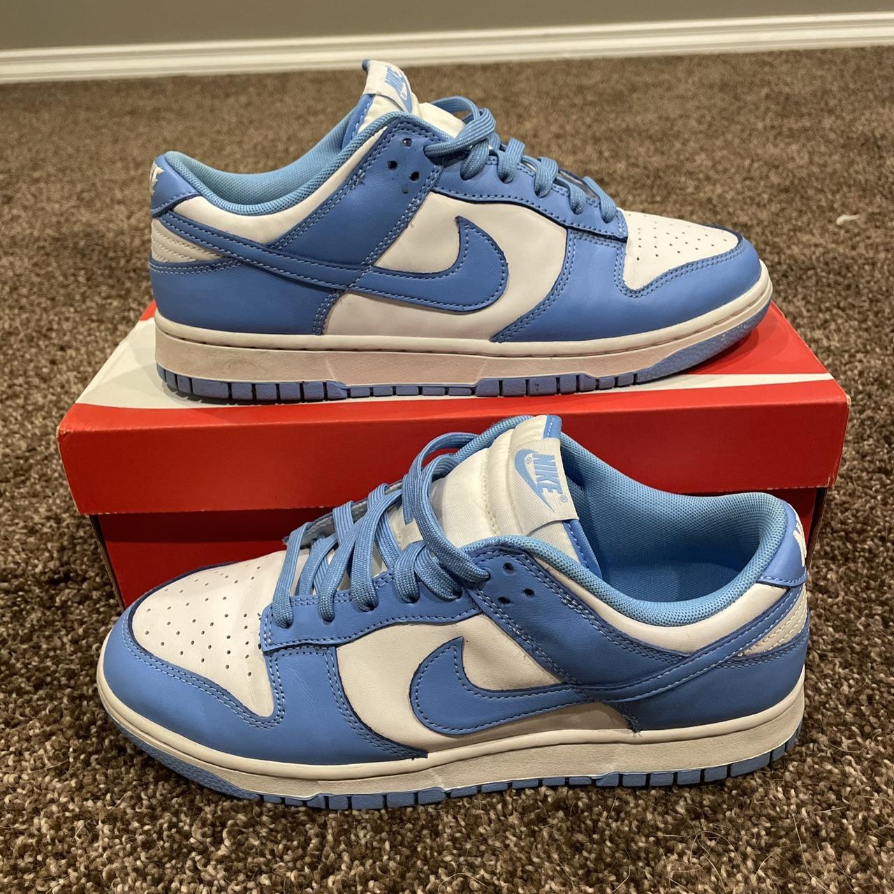UNC dunk 100% automatic from goat Mens size 9 - Depop