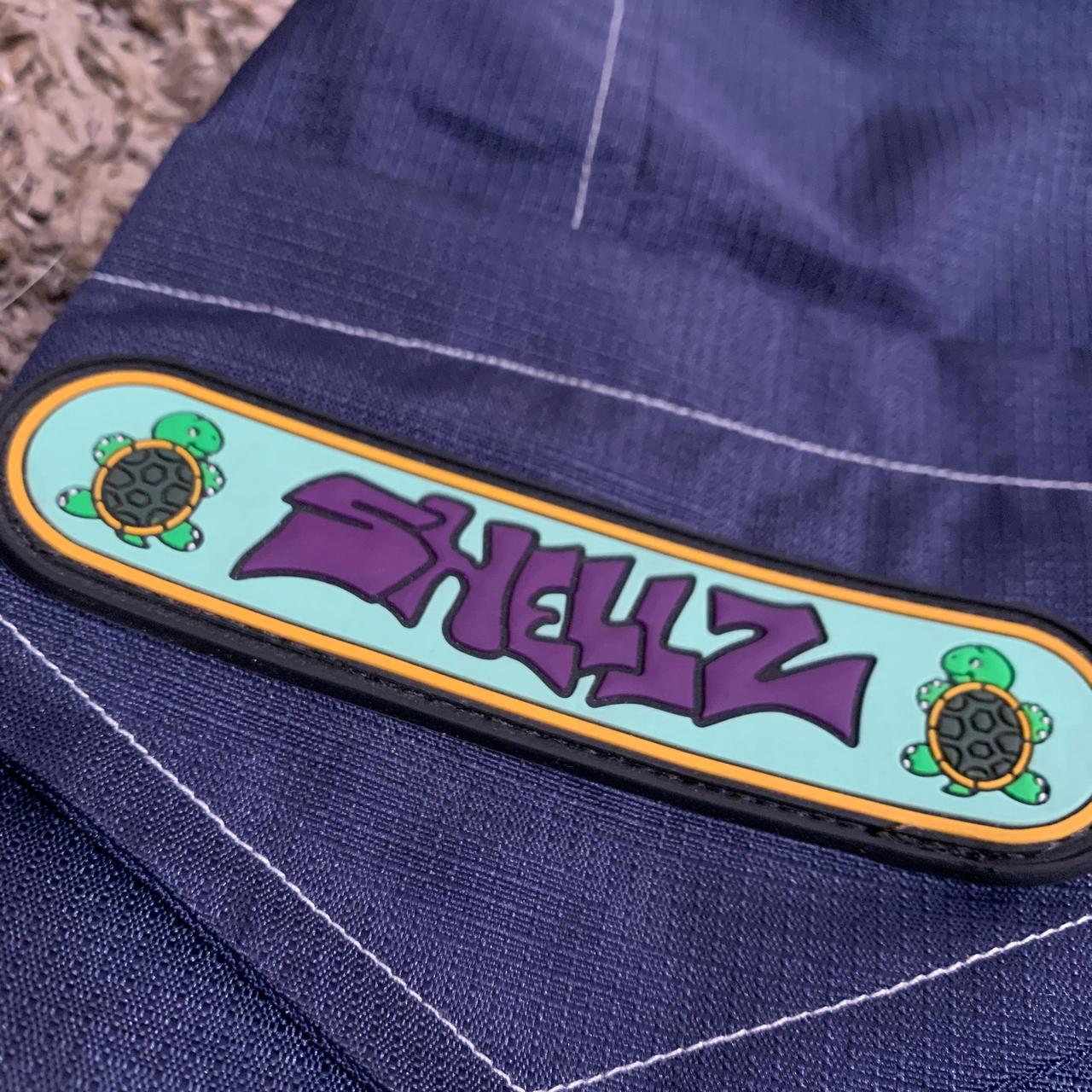 Smooth shellz snow pants. Super baggy. Zipper and... - Depop