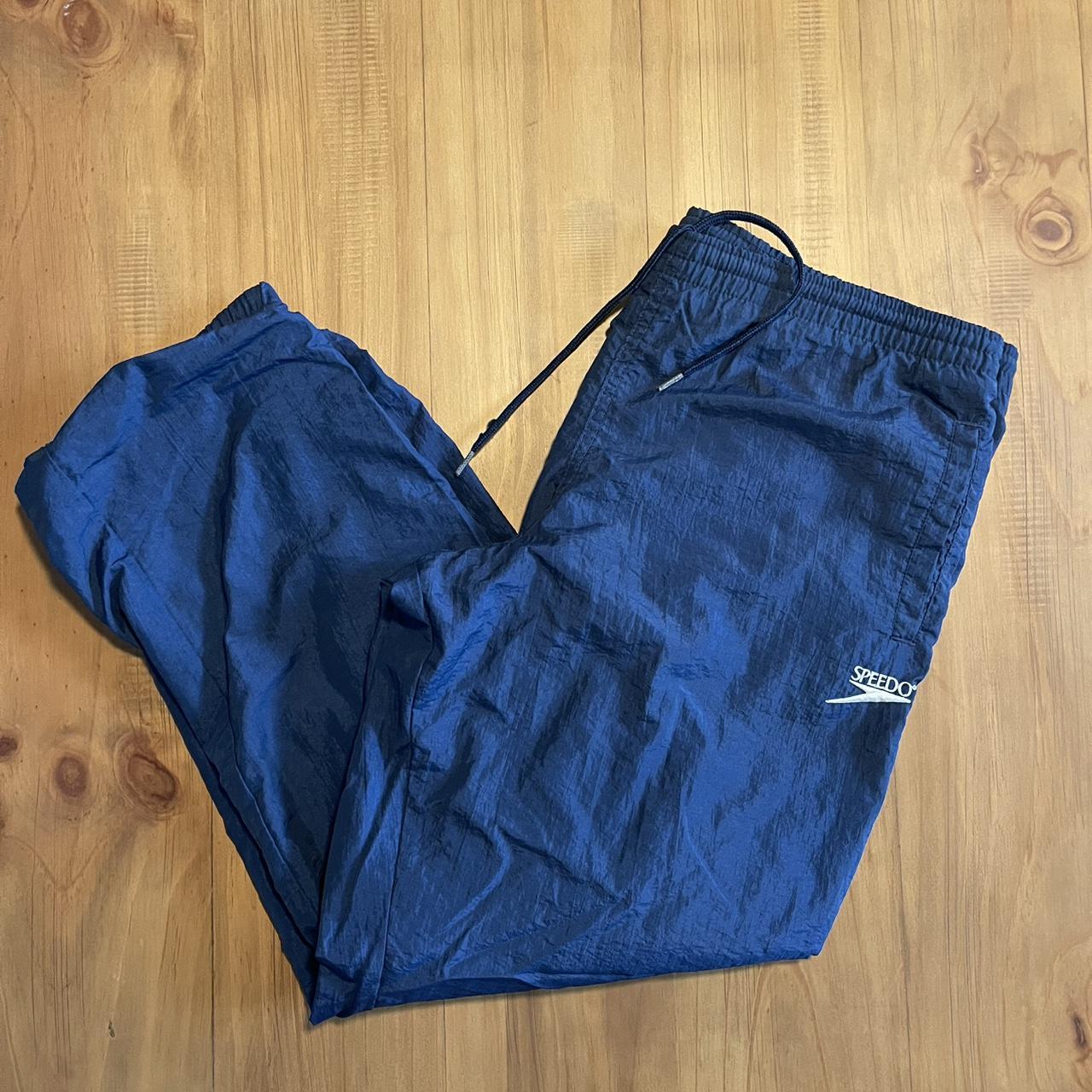 Speedo track pants Windbreaker Fit M/L Baggy... | Depop