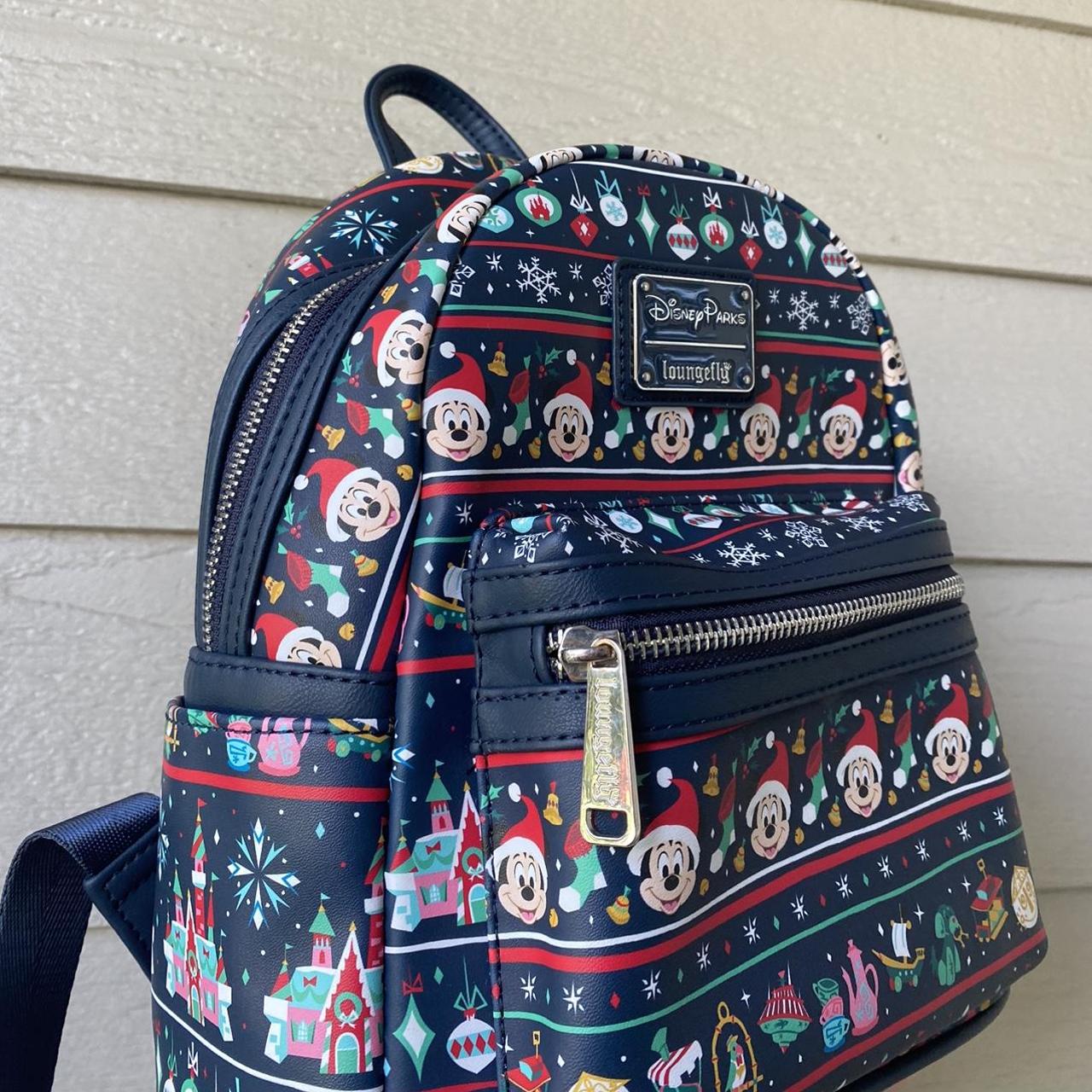 Christmas Loungefly from Disney World. barely used.... - Depop