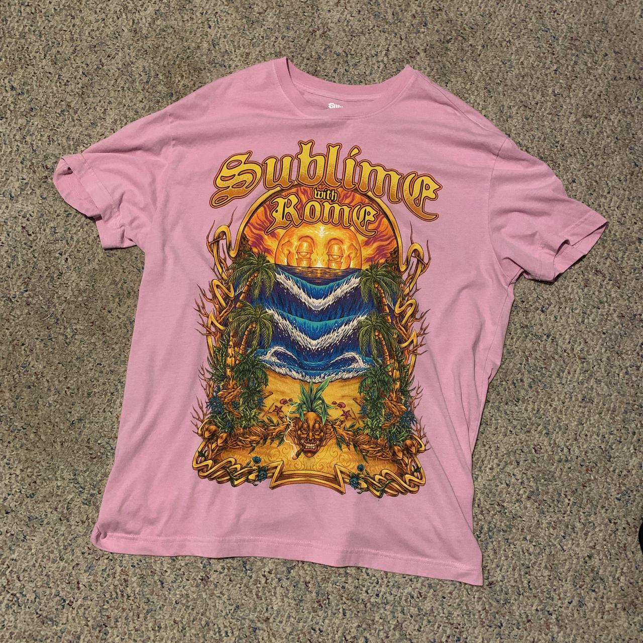 lg pink sublime 2019 summer tour tee | Depop