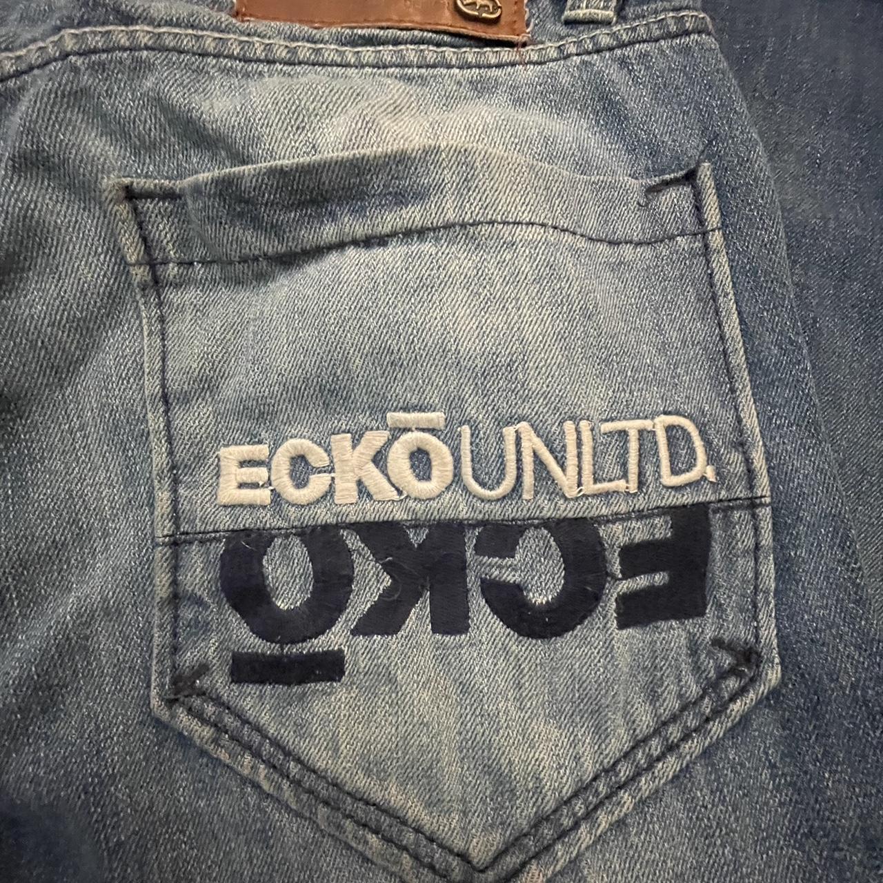 VTG Ecko Unltd Jeans Skater Size 32 Hiphop Y2K 90s... - Depop