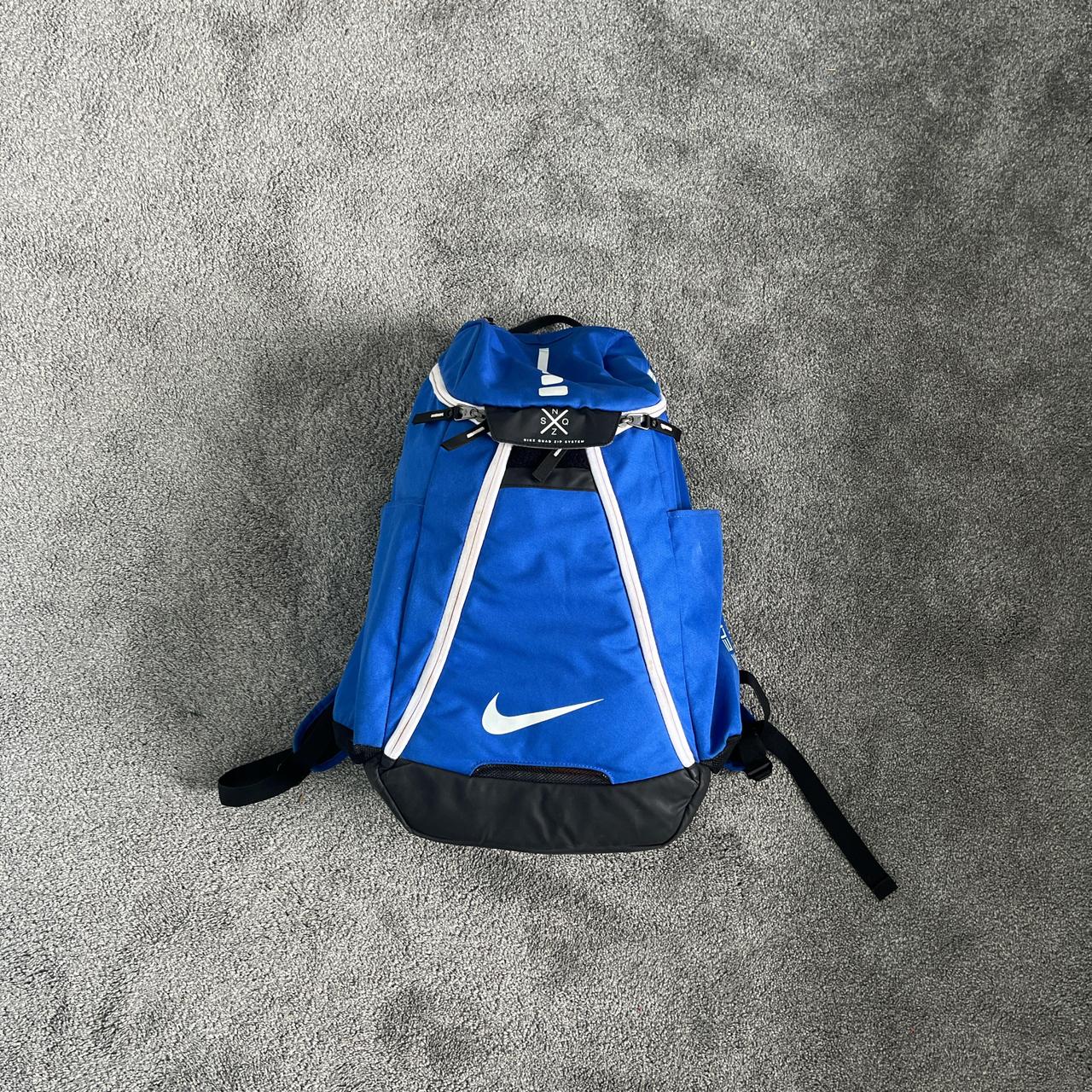royal blue nike elite bag tuff hooping bag message... - Depop