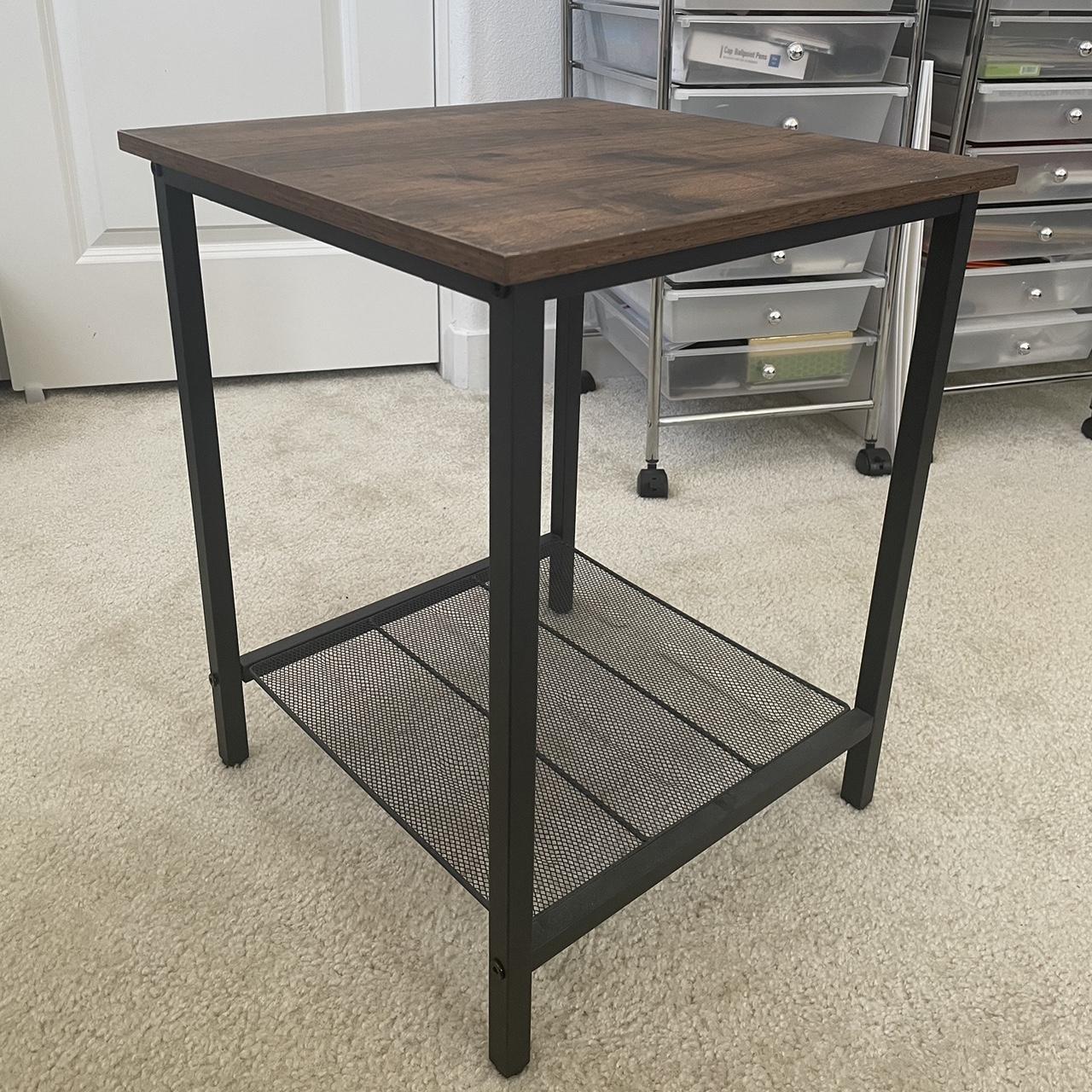 VASAGLE End Table，2-Tier Nightstands Table. Desk for... - Depop
