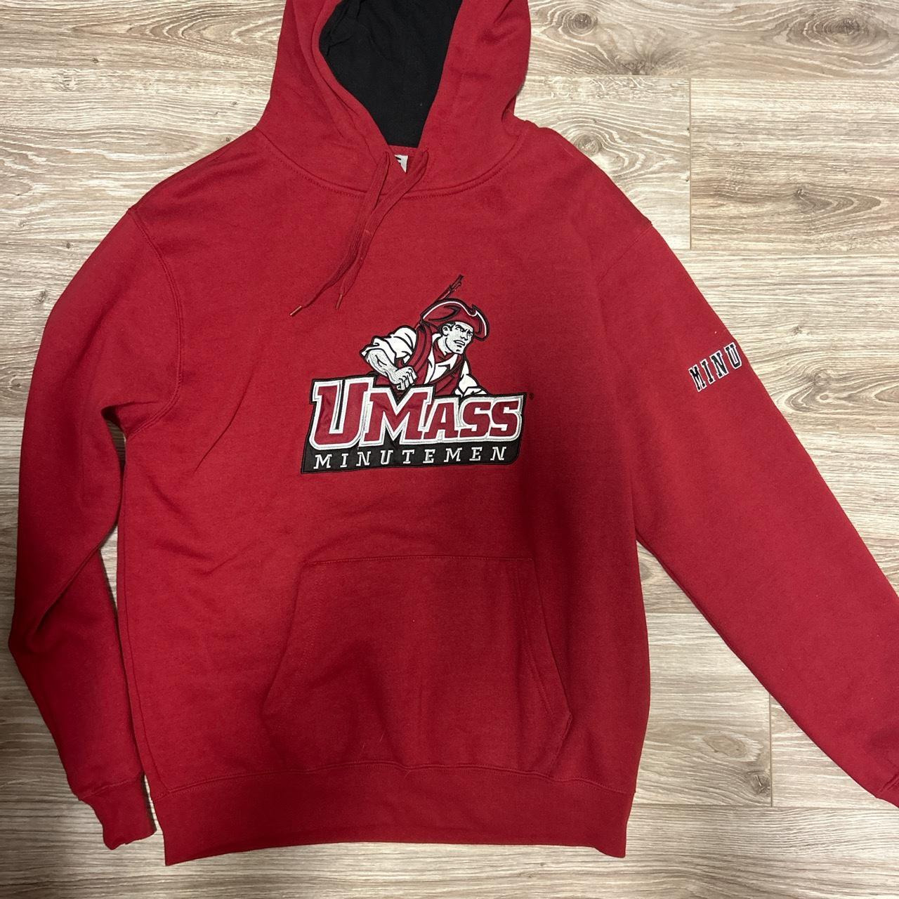 university of massachusetts hoodie •no flaws •size... - Depop