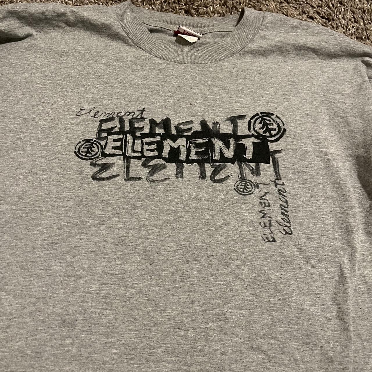 Vintage element skate shirt. size large fits true to... - Depop