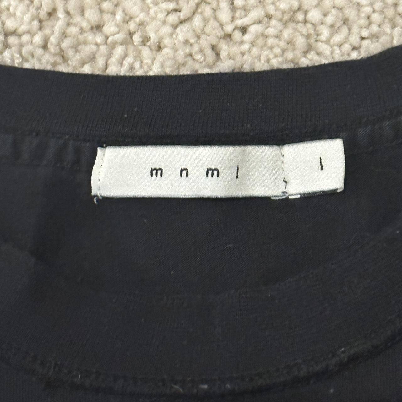 black mnml cargo shirt w/ chain holder - size... - Depop