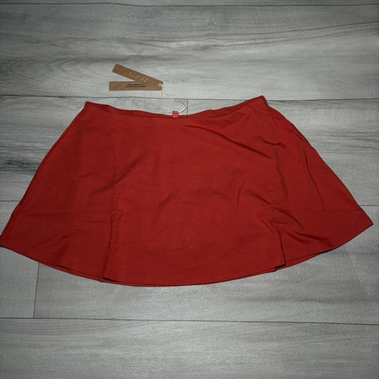 Skims smooth lounge skort Color Terra Nwt Still... | Depop
