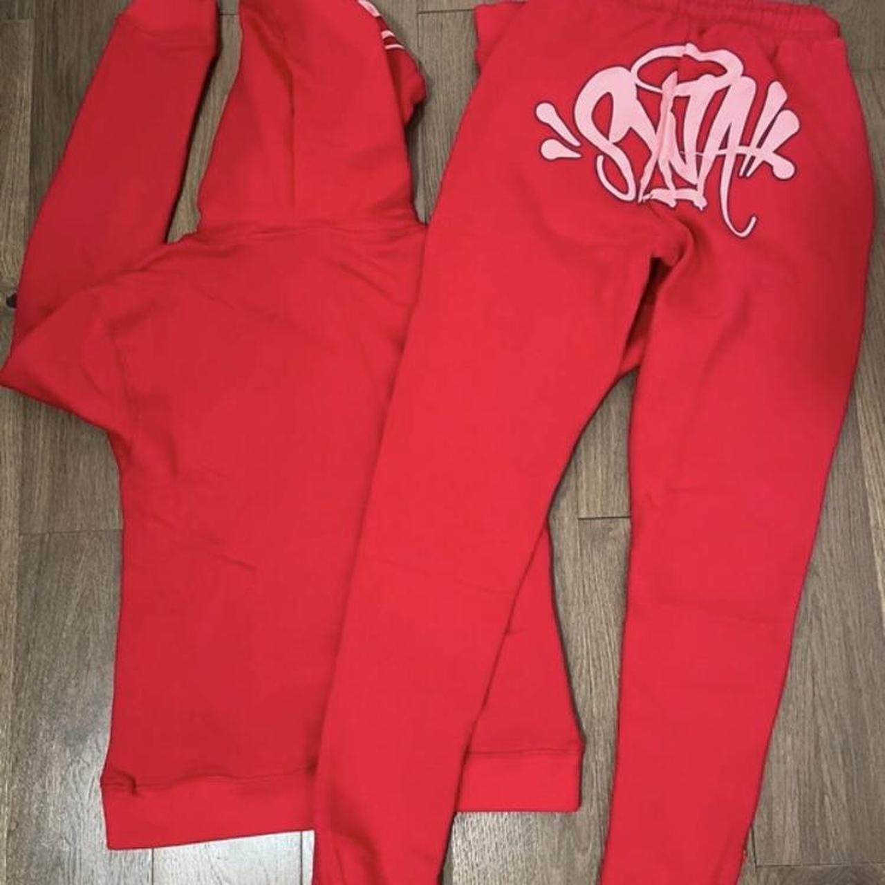 Syna World tracksuit Red New with tags never worn... - Depop