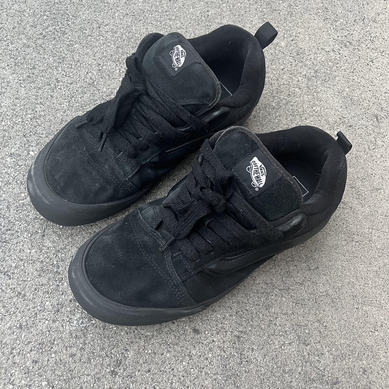 #vans #knuskool # black shoes #fat tongue Shoot offers - Depop