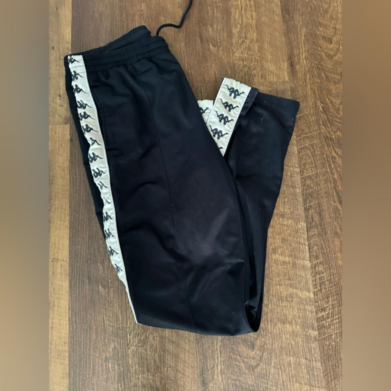 Kappa Black Pants Large Good used condition... - Depop