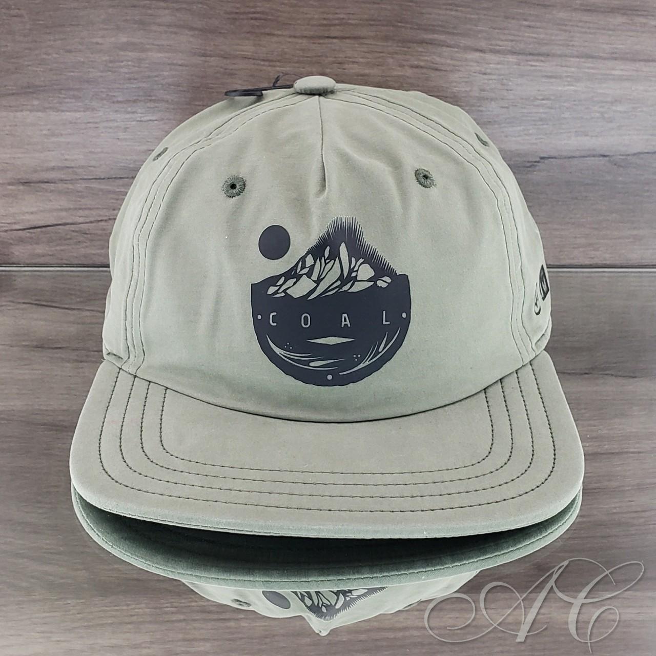 Coal Hat Cap Baseball Snap Back The Poudre Olive... - Depop