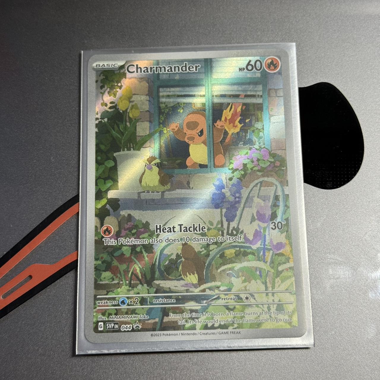 Charmander promo Pokemon trading cards - Depop