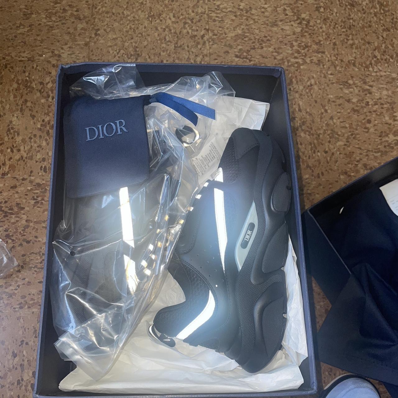 Dior B22 ‘Black Reflective’ Size 8 Men (41) Brand... - Depop