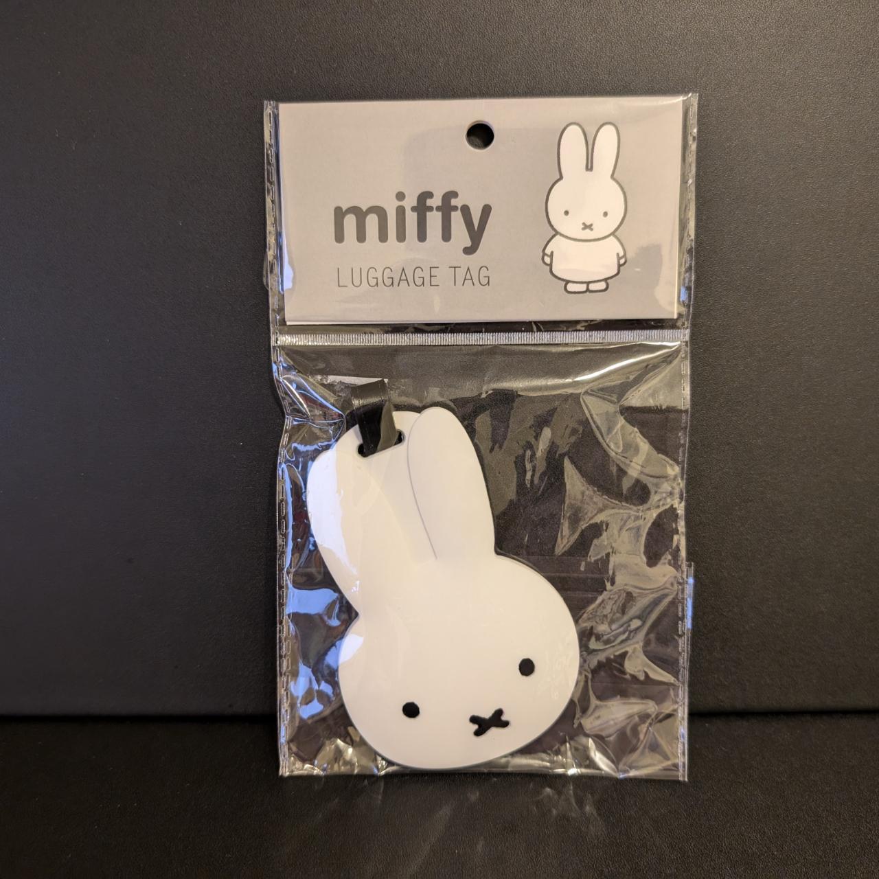 Siffler Miffy Die-Cut Luggage Tag (White) Cute... - Depop